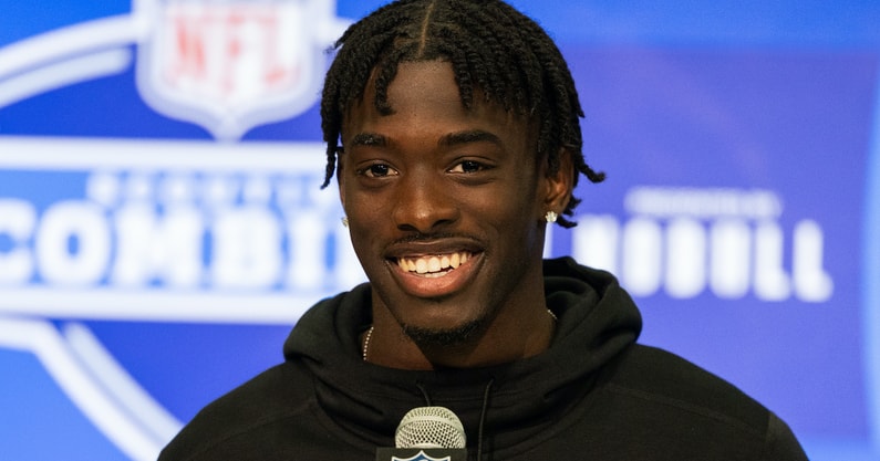 Terrion Arnold reveals pre-combine message from Miss Terry, delivers ...