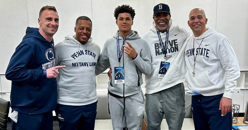 Who were the top recruits at Penn State this past weekend? - On3