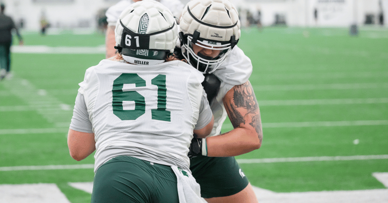 Michigan State OL Tanner Miller talks journey to East Lansing