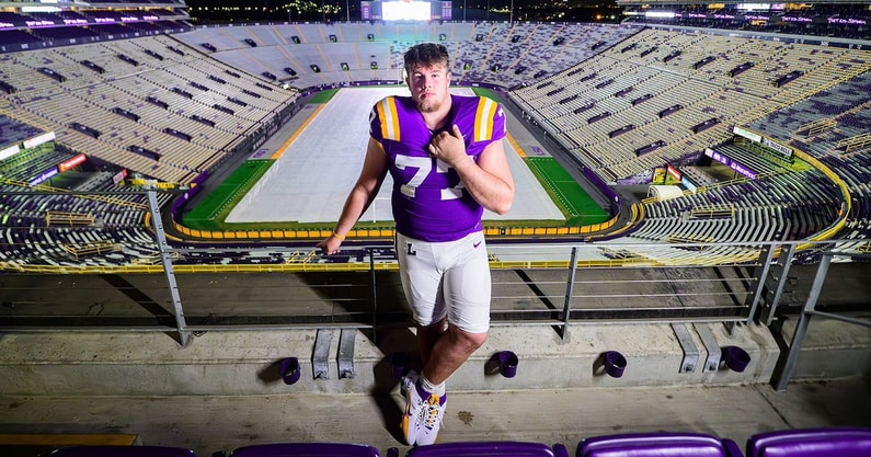 LSU OL Jo Cryer enters NCAA Transfer Portal - On3
