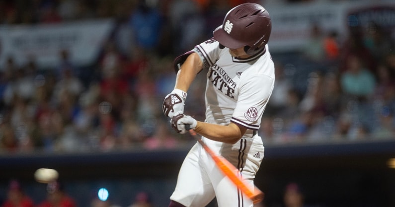 Mississippi State outfielder Logan Kohler injures left shoulder in ...
