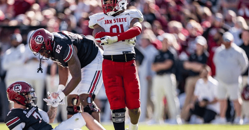 Jacksonville State DL Chris Hardie will visit Ole Miss this weekend