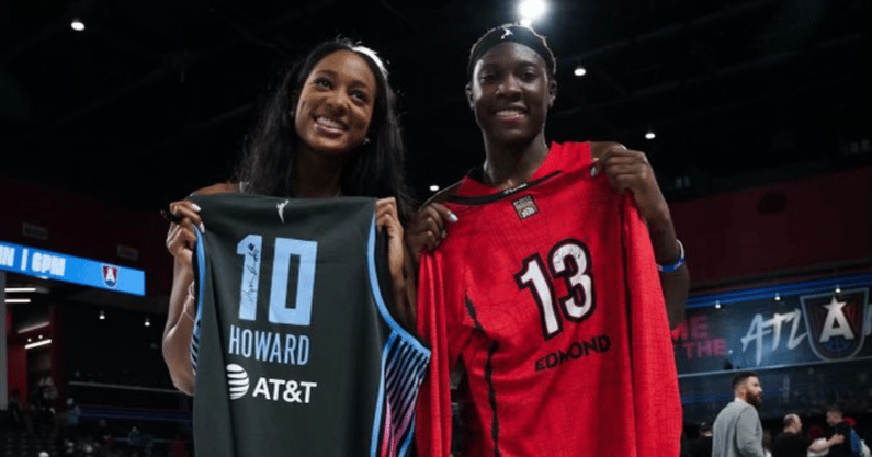 Kentucky legends Leah Edmond, Rhyne Howard reunite in Atlanta