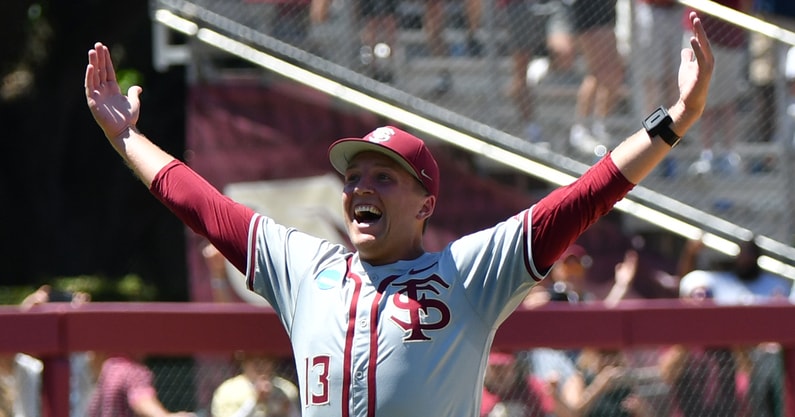 Whittaker helps Florida State reach Omaha with a 'perfect' ending