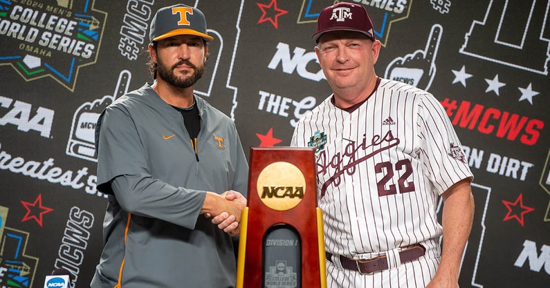 Tony Vitello recalls 'a few indications' of Jim Schlossnagle, Texas ...