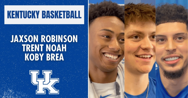WATCH: Jaxson Robinson, Trent Noah, and Koby Brea summer interviews
