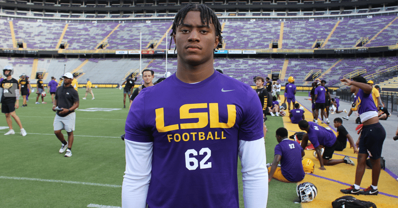 BREAKING: Top 5 safety Aiden Hall commits to LSU - On3