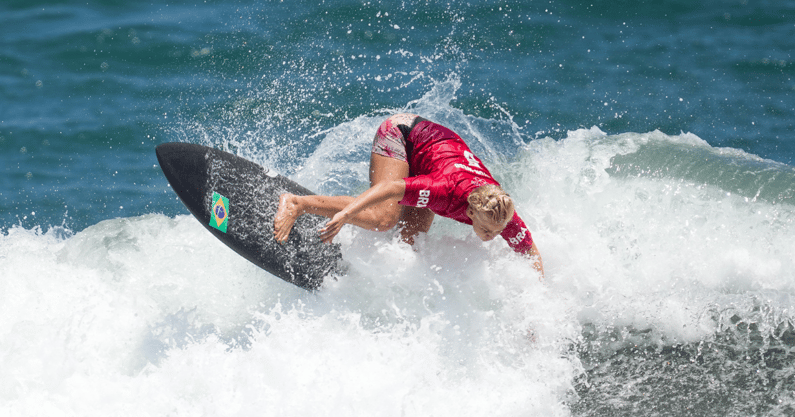 Surfing semifinals at 2024 Olympics interrupted by whale