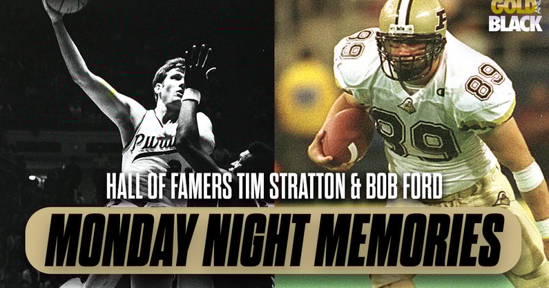 Monday Night Memories: New Purdue Hall of Famers Ford and Stratton - On3