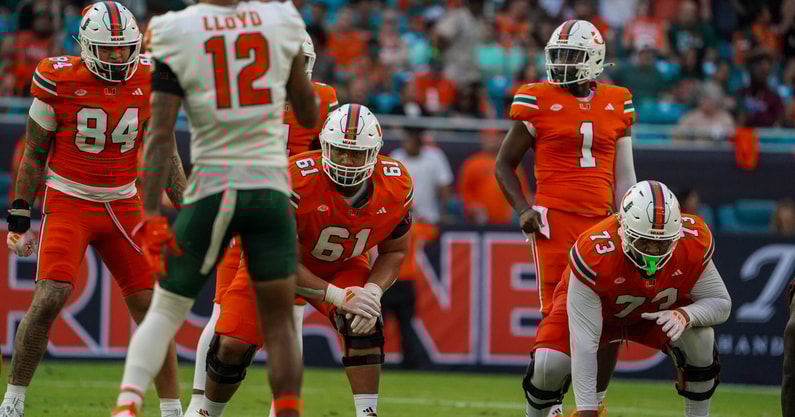 Midseason Grading the Miami Hurricanes: Offensive line