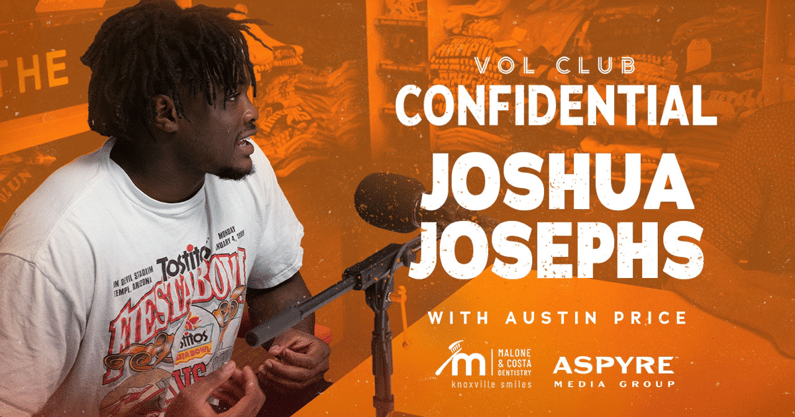 Joshua Josephs joins Vol Club Confidential