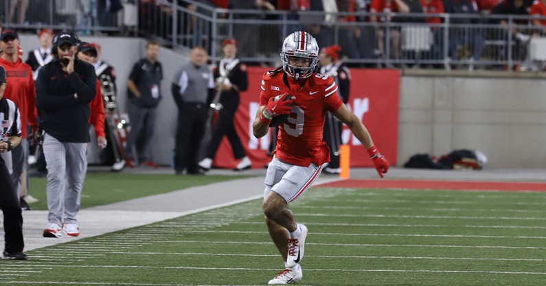 Ohio State veteran wide receiver Jayden Ballard will transfer