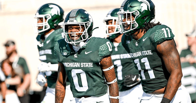 Brantley makes Michigan State history with interception return for ...