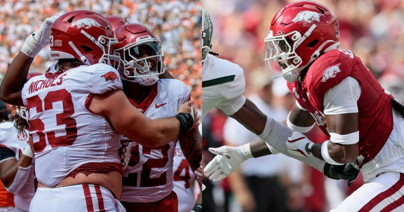 Two former Vols to face Tennessee as Arkansas starters