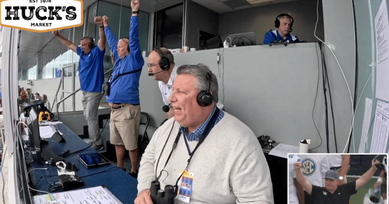 WATCH: Tom Leach calls Kentucky's upset win at Ole Miss - On3