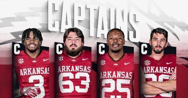 Two Tennessee transfers named captain for Arkansas vs. Vols