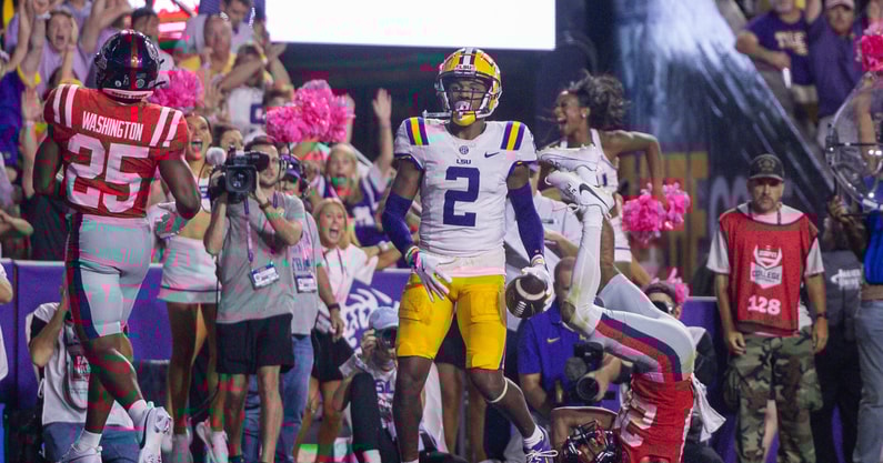 LSU WR Kyren Lacy catches winning TD in OT, sends message to recruits - On3