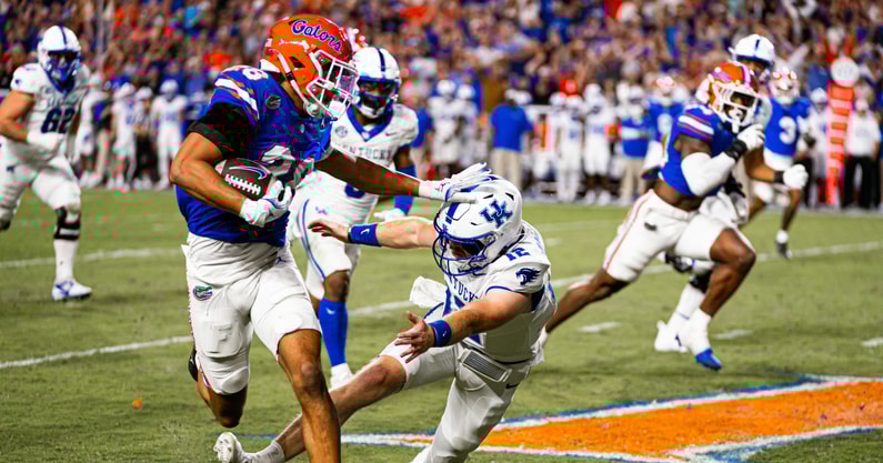 Five key plays from the Florida Gators' 48-20 win over Kentucky