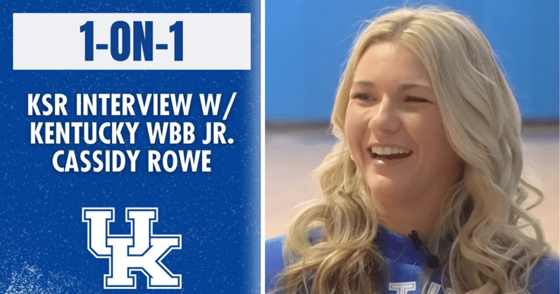 WATCH: KSR's 1-on-1 interview with Kentucky WBB junior guard Cassidy Rowe - On3