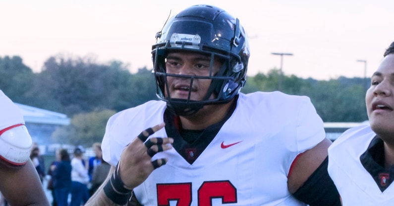Massive Texas OL Toa Katoa recaps Tennessee visit, schedules OV with Vols - On3