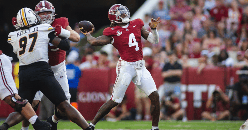 Jalen Milroe takes positive steps forward in win over Mizzou