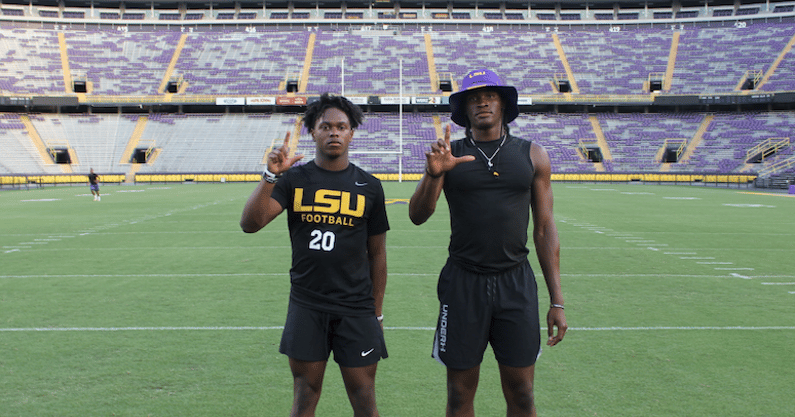 LSU 5-star+ QB commit Bryce Underwood returns to Baton Rouge - On3