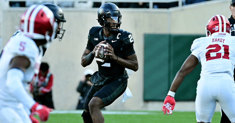 Michigan State QB Aidan Chiles expected to play vs. Illinois