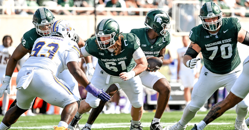 Michigan State G Luke Newman wants OL to step up down stretch
