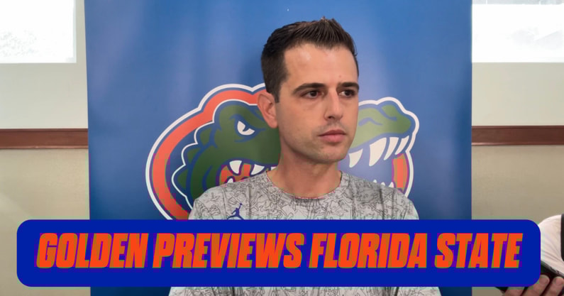 Everything Todd Golden said before the Florida Gators at FSU