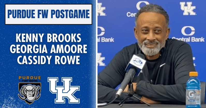 WATCH: Kenny Brooks, Georgia Amoore and Cassidy Rowe recap Kentucky WBB ...