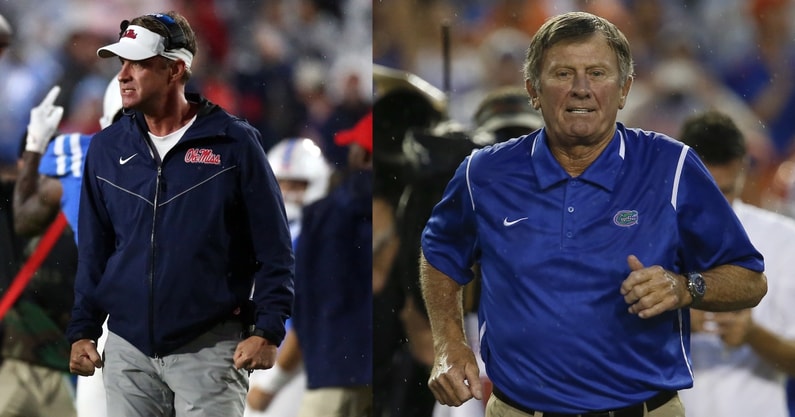 Steve Spurrier calls out Lane Kiffin over SEC Championship game ...