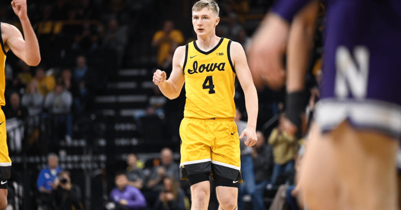 Josh Dix game winner leads Iowa past Northwestern