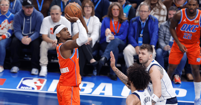 BBNBA: Shai Gilgeous-Alexander scores 22 points to lead Thunder to win over Mavericks - On3