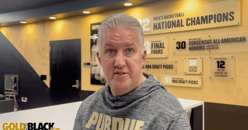 GoldandBlack.com video: Purdue coach Matt Painter and player discusses ...