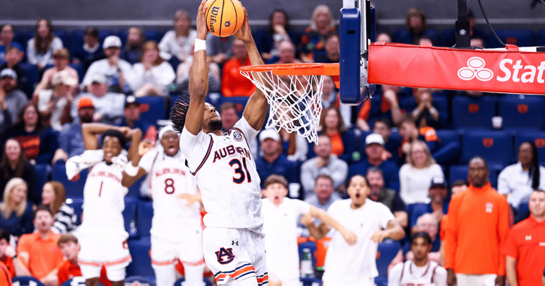 Projection and game notes: No. 2 Auburn vs. No. 16 Purdue