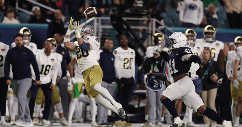 72 days until Notre Dame football: The receiving genius of RB Aneyas Williams