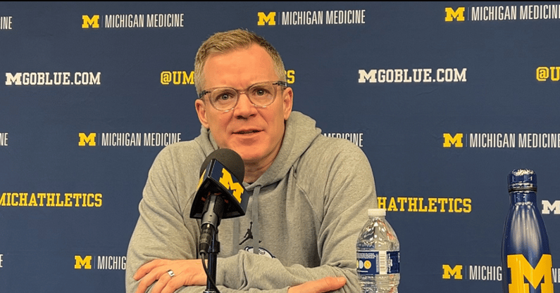 Michigan press conference: Dusty May on final reg. season week