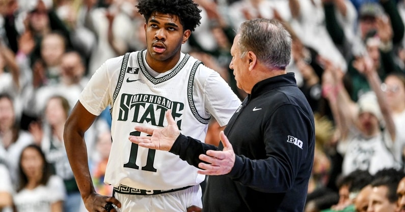 Tom Izzo says Michigan State guard Jase Richardson worthy of the Big ...