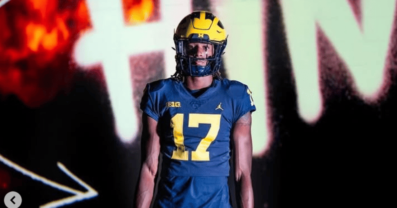 Michigan freshman WR made the first 'wow' play of spring practice