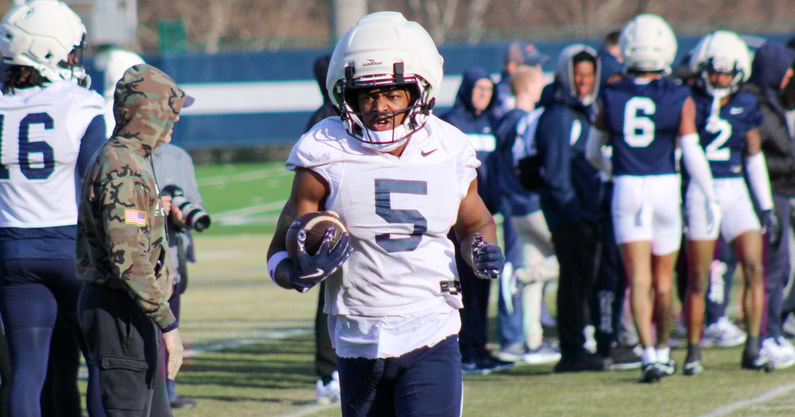 Penn State transfer reciever Devonte Ross emerging as a punt returner - On3