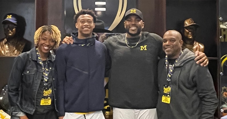 Michigan got Khary Adams to Ann Arbor and the Woverines made a big move ...
