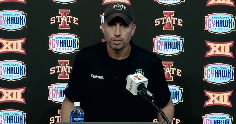 WATCH: Iowa State head coach Matt Campbell post-game press conference ...