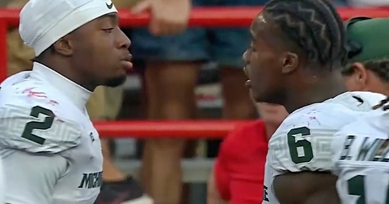 Michigan State's Jonathan Smith on Nick Marsh-Aidan Chiles argument: 'Those guys love each other'