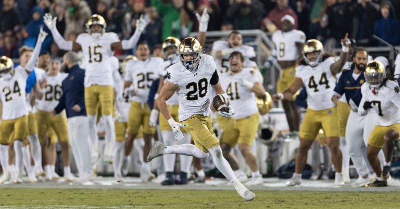 How Notre Dame crafted, executed 84-yard fake punt touchdown