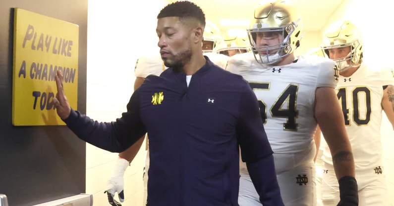 Inside NFL Interest in Marcus Freeman, Notre Dame’s long game