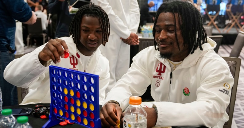 How IU built an unbeaten season, one ping pong match at a time