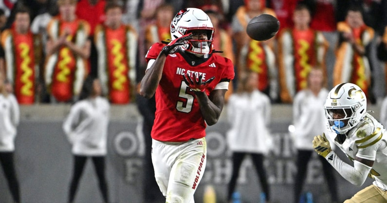 Alabama adds NC State transfer wide receiver Noah Rogers