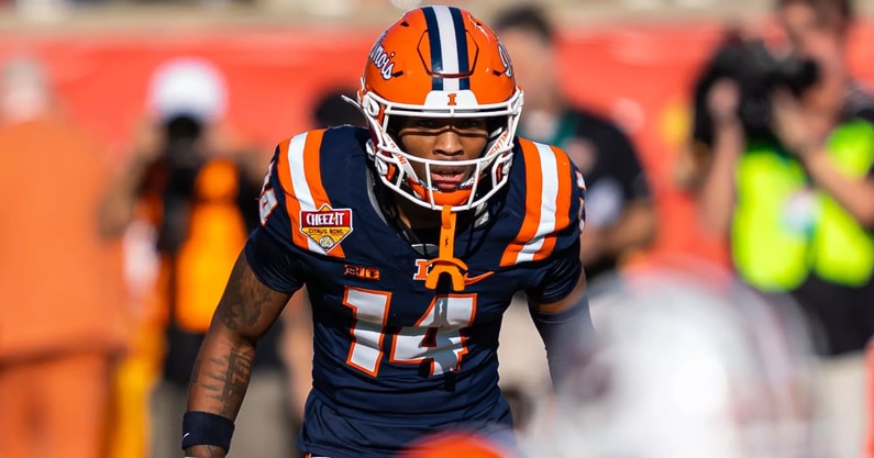Illinois DB Xavier Scott forgoes NFL Draft, will return for 2026 season ...