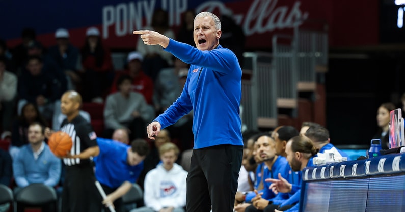 Andy Enfield 'very proud' of SMU effort in loss to No. 16 Virginia - On3