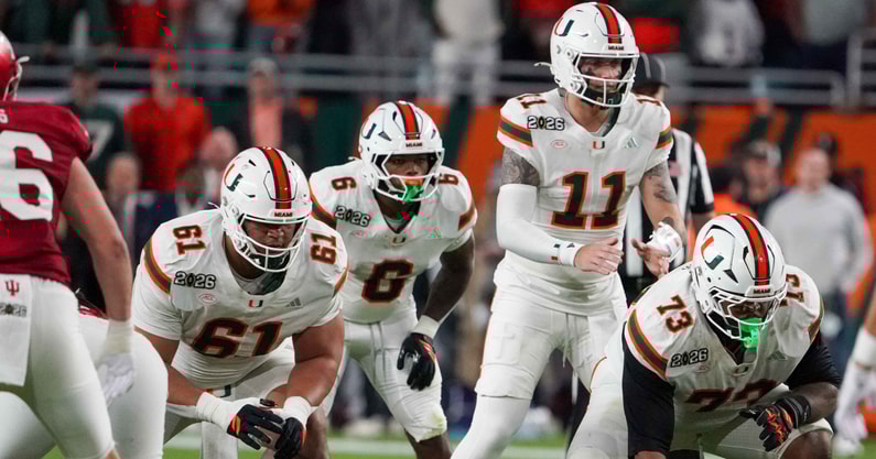 Miami’s Carson Beck discusses game-sealing interception